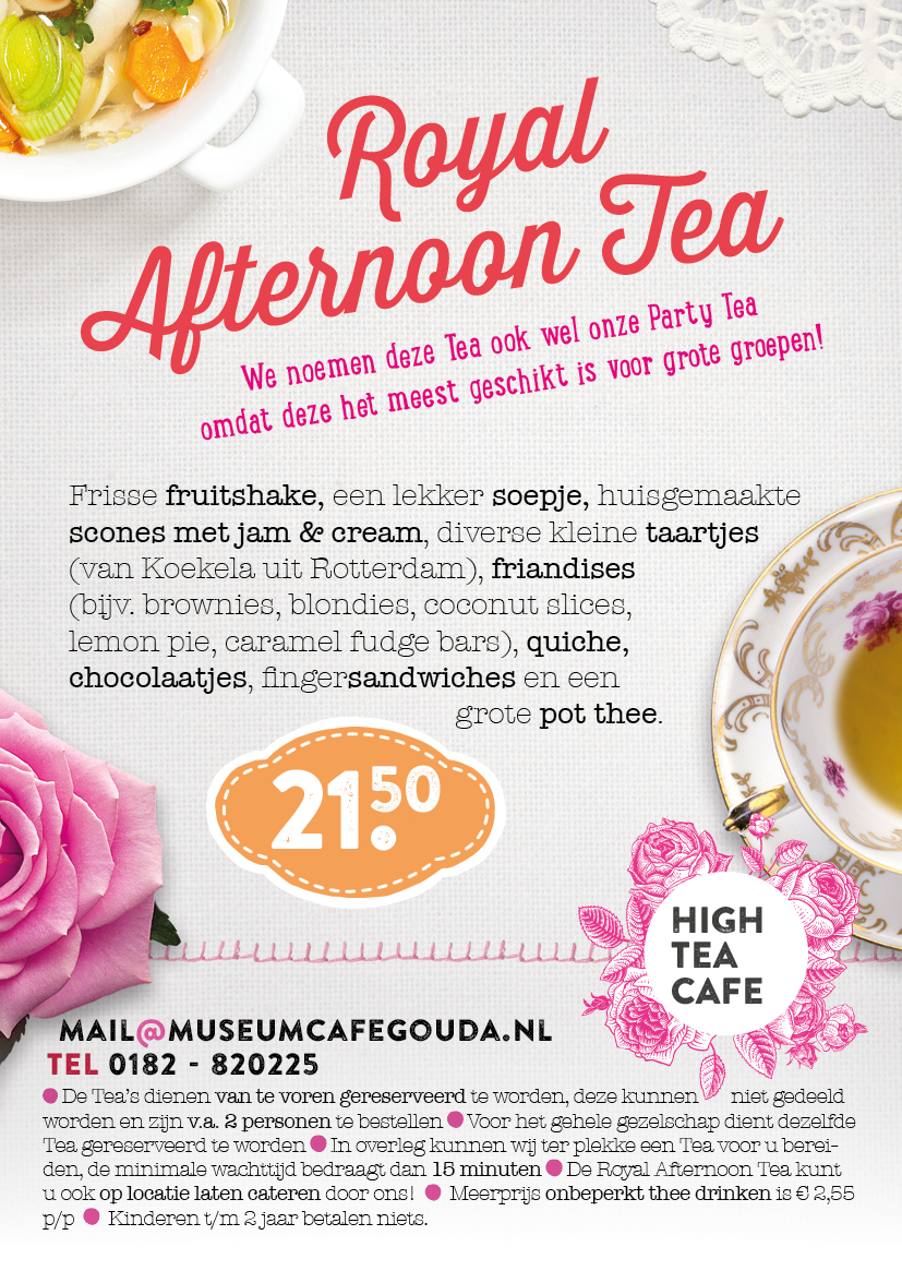 Museumcafé goudA | Voor feestjes in het leven