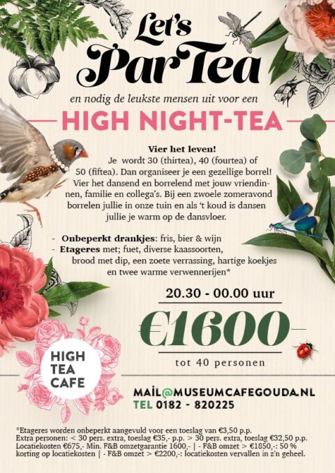 Museumcafe Gouda, voor feestjes in het leven!