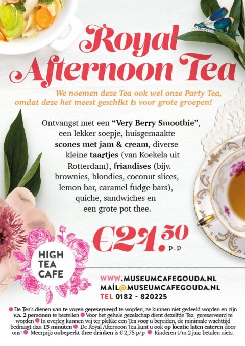Museumcafe Gouda, voor feestjes in het leven!