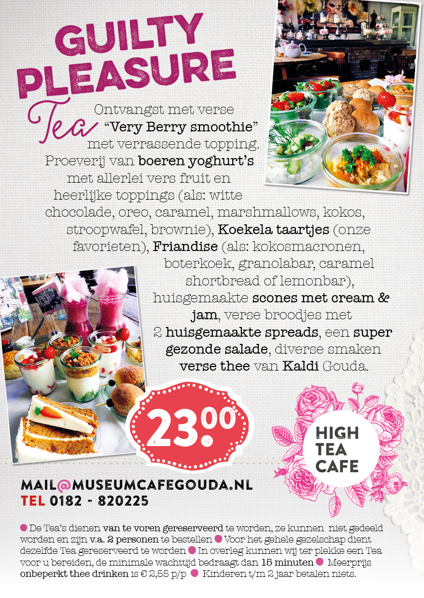 Museumcafe Gouda, voor feestjes in het leven!